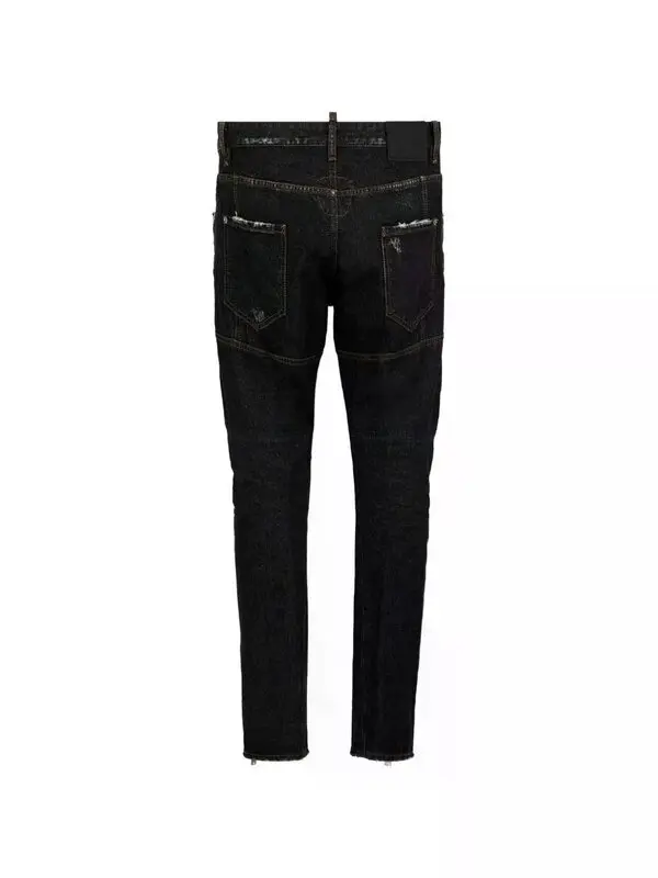Dsquared2 Zip-detail Biker Jeans