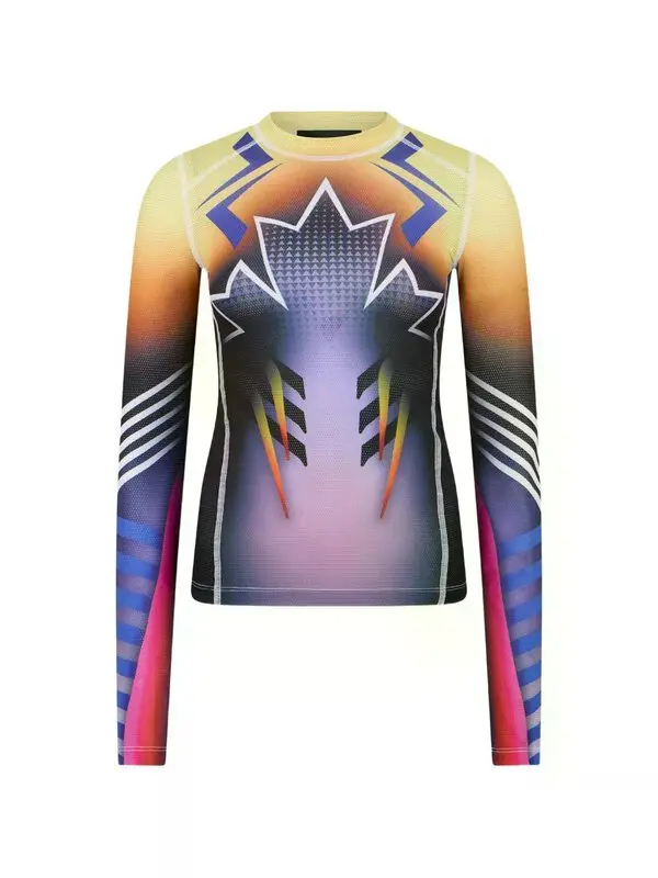 Dsquared2 Graphic-print Long-sleeve T-shirt