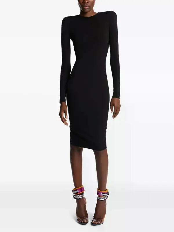 Dsquared2 Long-sleeve Midi Dress