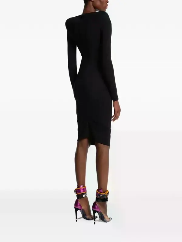 Dsquared2 Long-sleeve Midi Dress