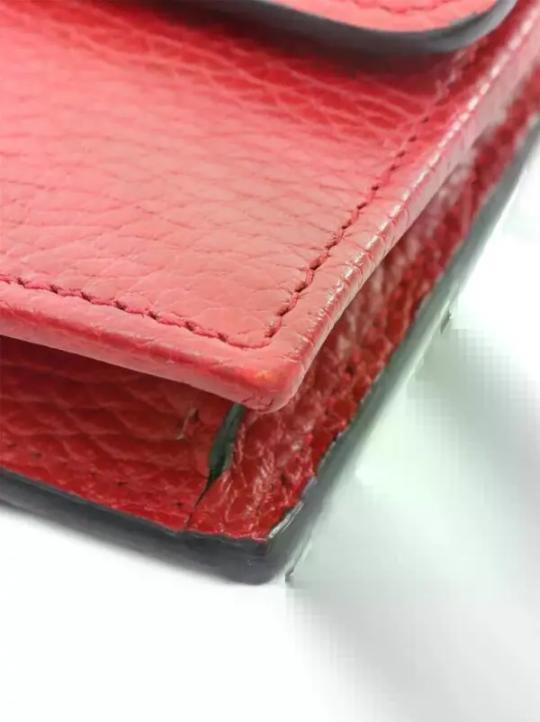 Gucci 2010s Interlocking G Wallet Bag - Red