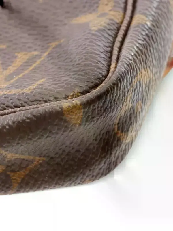 LOUIS VUITTON Monogram Pochette Accessoires Shoulder Bag - Brown