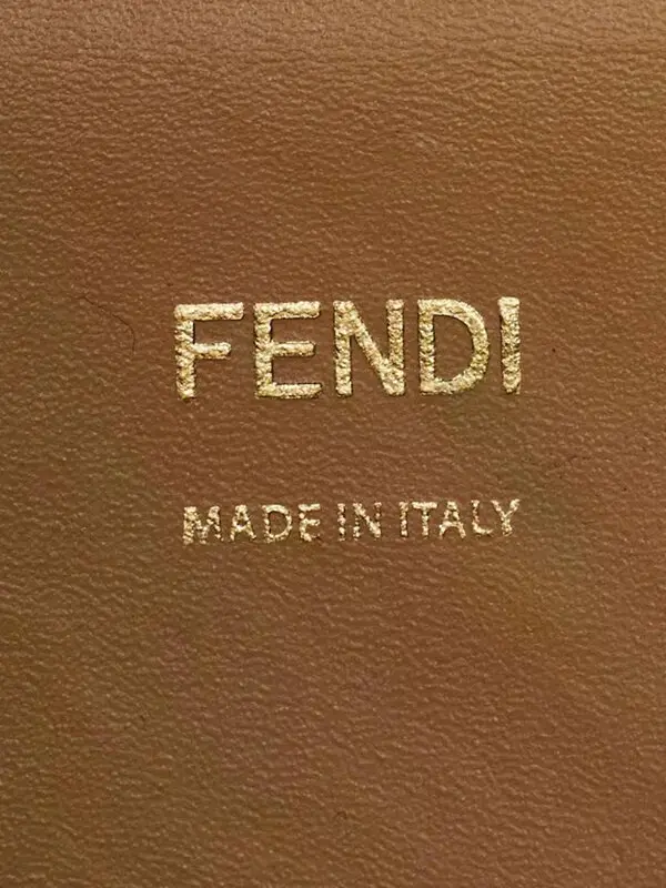 Fendi 2021 Medium Sunshine Leather Tote Bag
