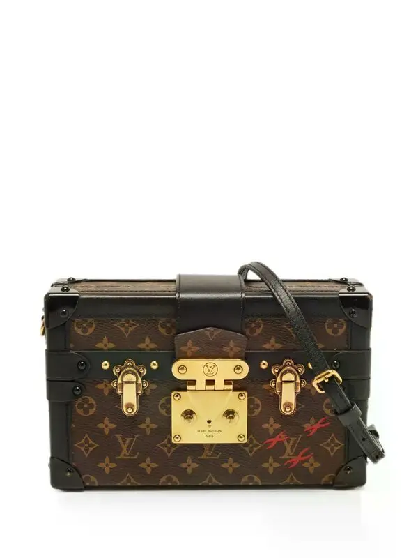 LOUIS VUITTON Malle Petite Monogram Shoulder Bag