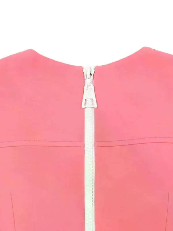 LOUIS VUITTON 2010s Logo-patch Short-sleeve Dress