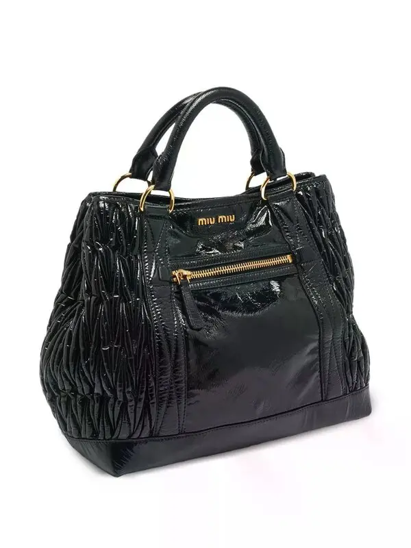 Miu Miu Leather Tote Bag