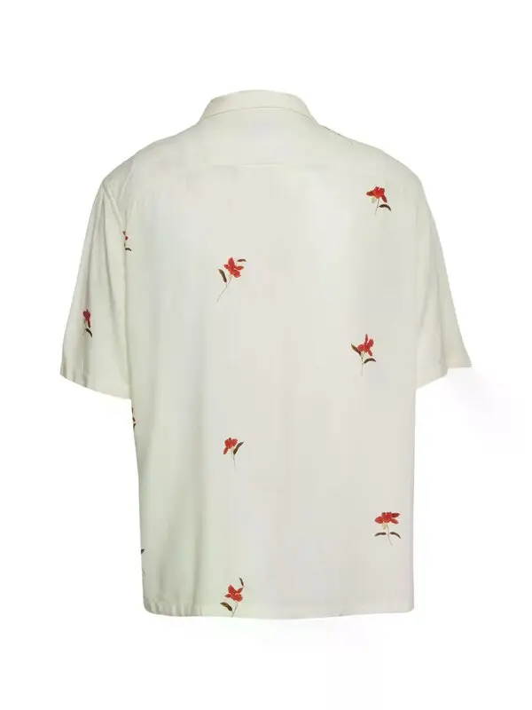 ALLSAINTS Floral-print Poplin Shirt