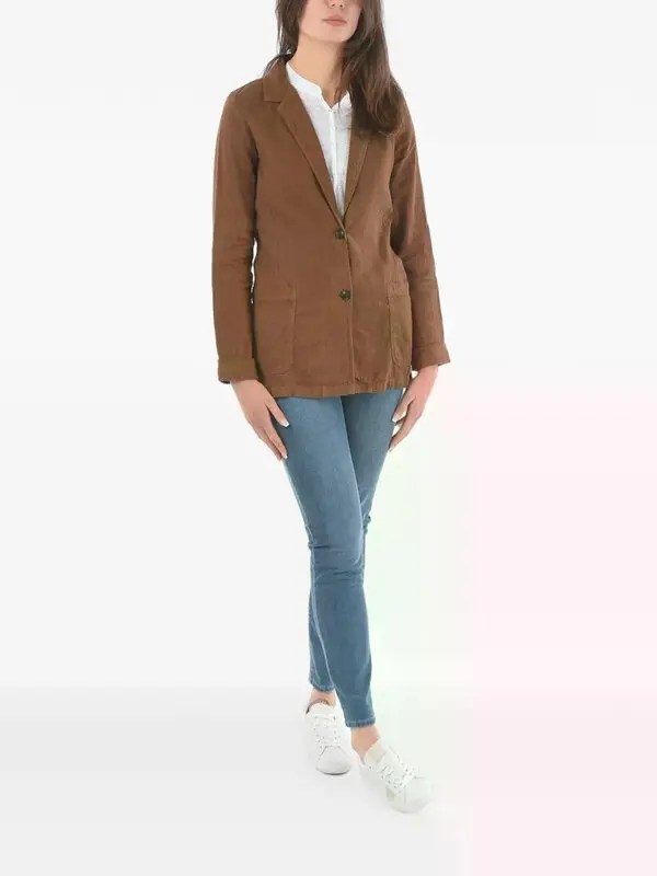 Woolrich Pinstriped Single-breasted Blazer