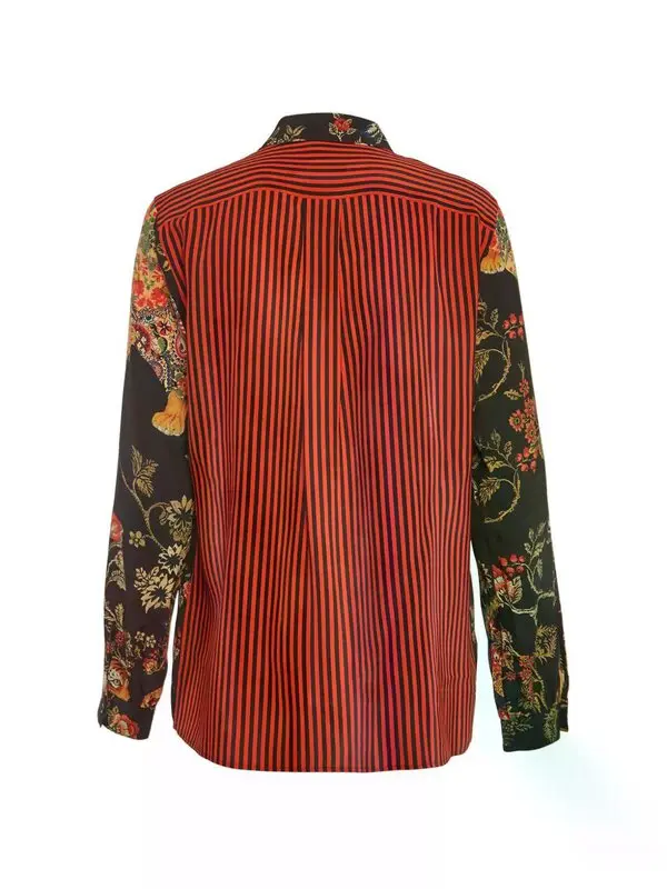 Etro Floral-print Silk Shirt