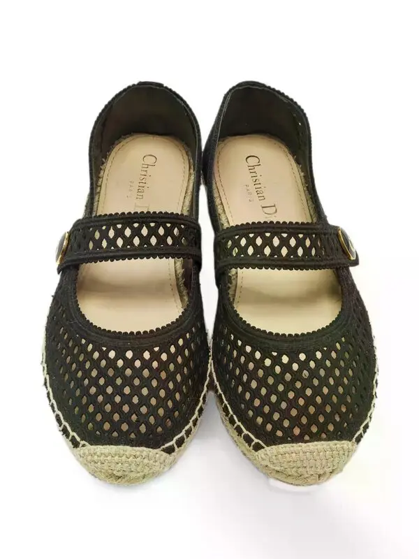 Dior Caro Openwork Espadrilles