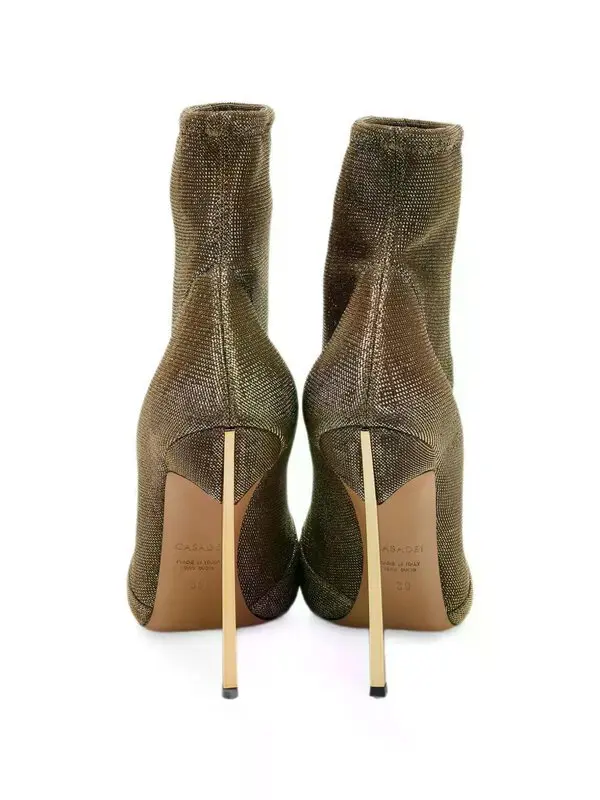 Casadei Stretch-fabric Ankle Boots