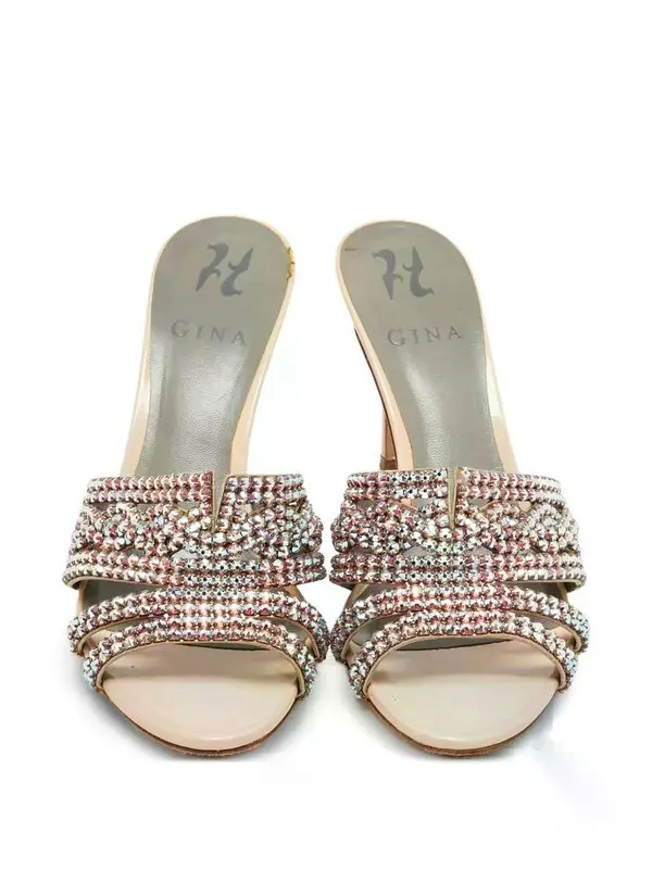 GINA Crystal-embellished Sandals