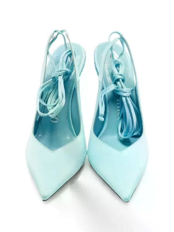 Attico Venus Crystal-embellished Pumps