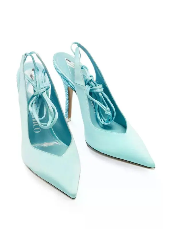 Attico Venus Crystal-embellished Pumps