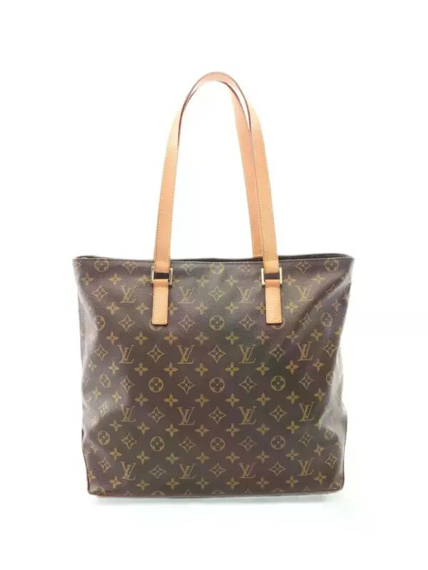 LOUIS VUITTON 2001 Cabas Mezzo Monogram Tote Bag