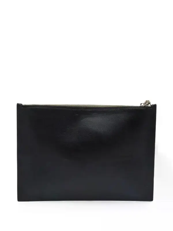 Kenzo Logo-print Leather Pouch