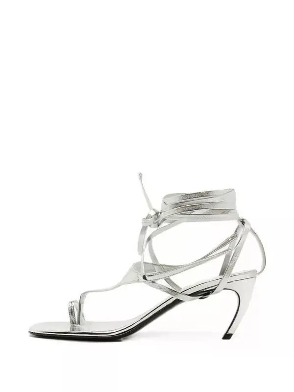 Attico Strappy Thong Sandals