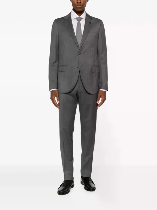 LARDINI Notched-lapels Single-breasted Suit