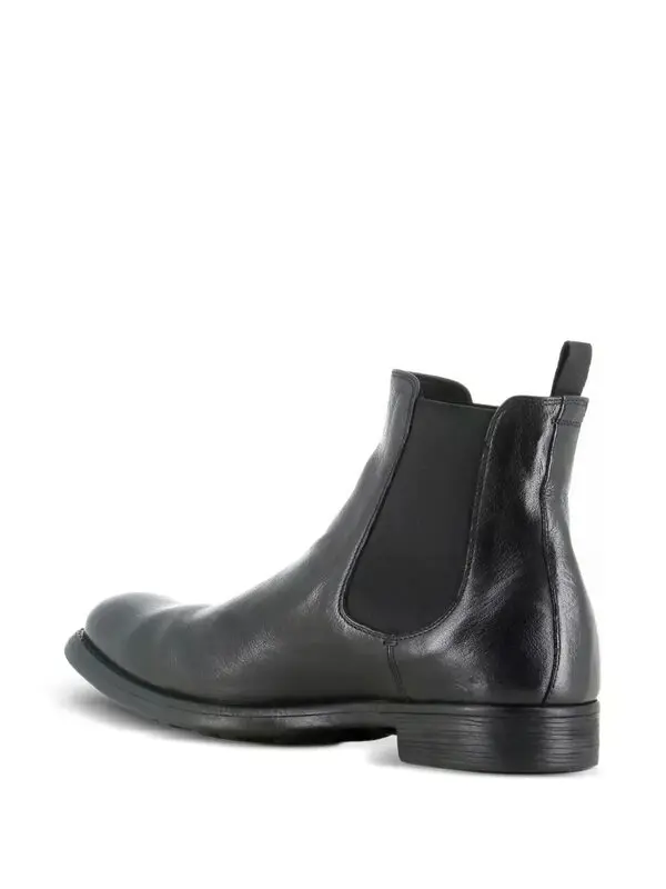 Officine Creative Chronicle Elasticated-side Leather Boots