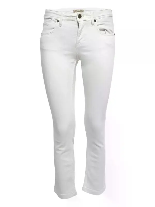 Burberry Alperton Cropped Slim Fit Jeans