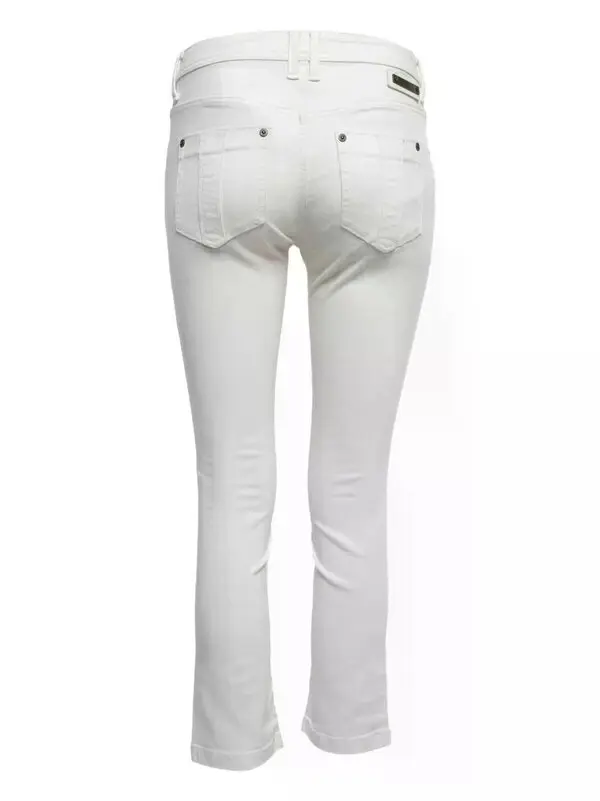 Burberry Alperton Cropped Slim Fit Jeans