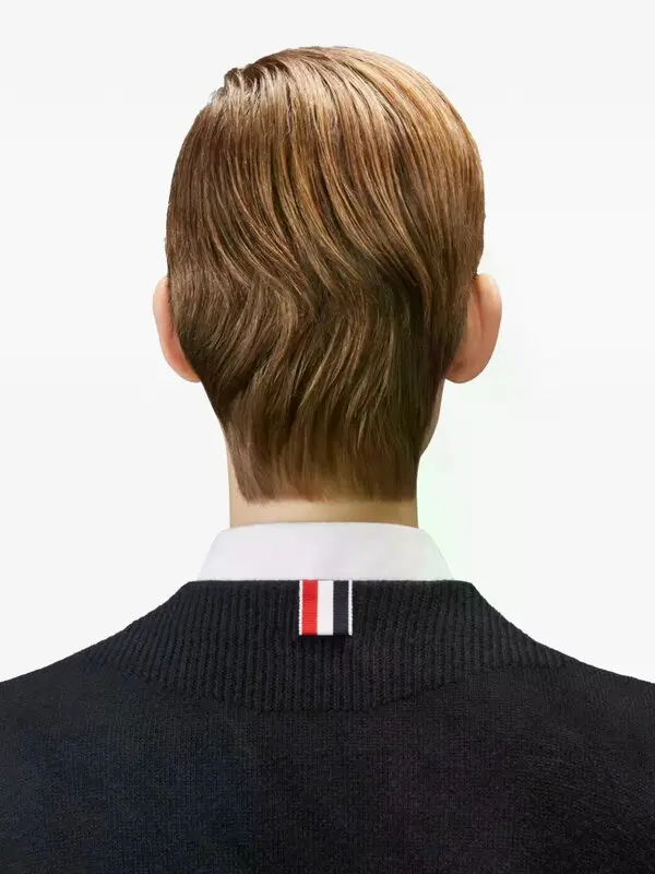 Thom Browne 4-bar Trompe L'oeil Cardigan