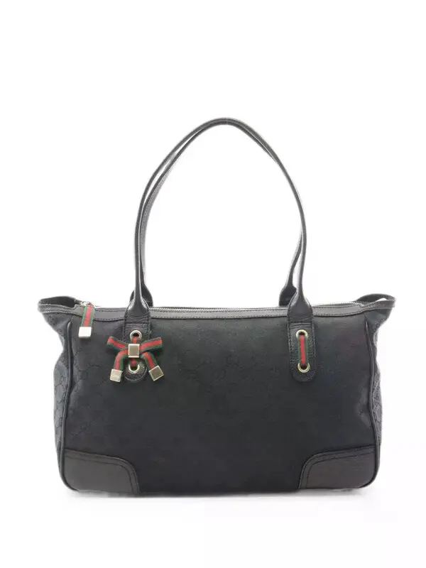Gucci 2000s Princy Gg Canvas Tote Bag