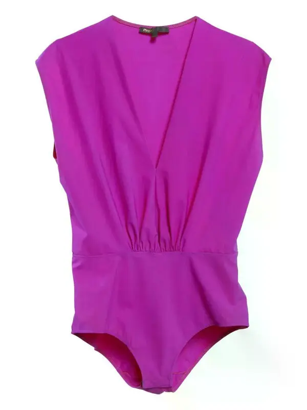 Maje V-neck Bodysuit