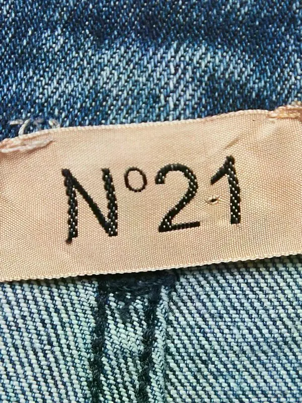 N°21 Whiskering Jeans