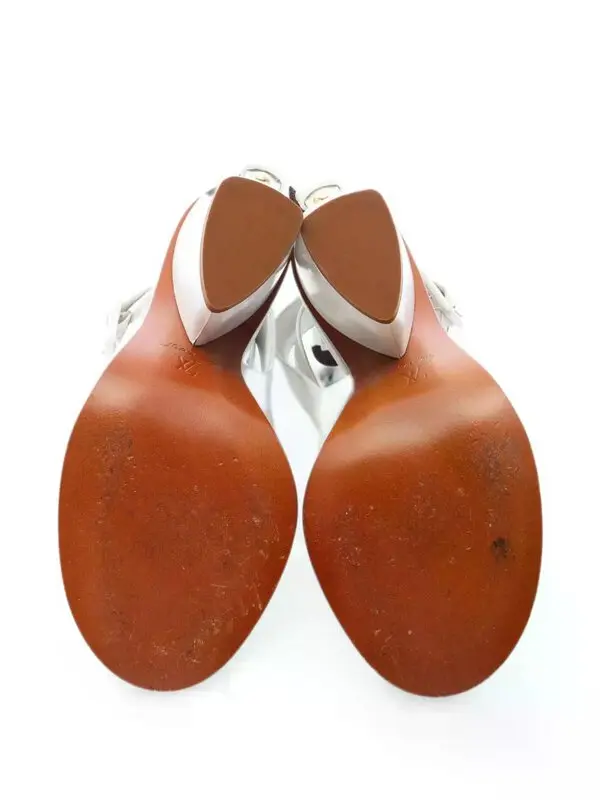LOUIS VUITTON 2023 Trinity Strappy Platform Sandals