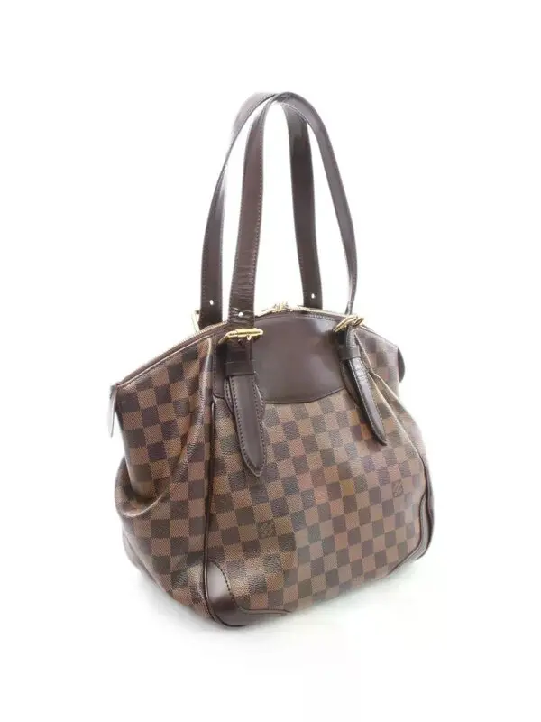 LOUIS VUITTON 2010 Mm Verona Damier Ebene Tote Bag