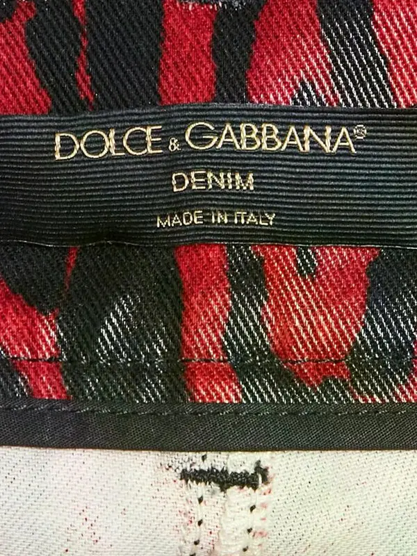 Dolce & Gabbana Leopard Print Trousers