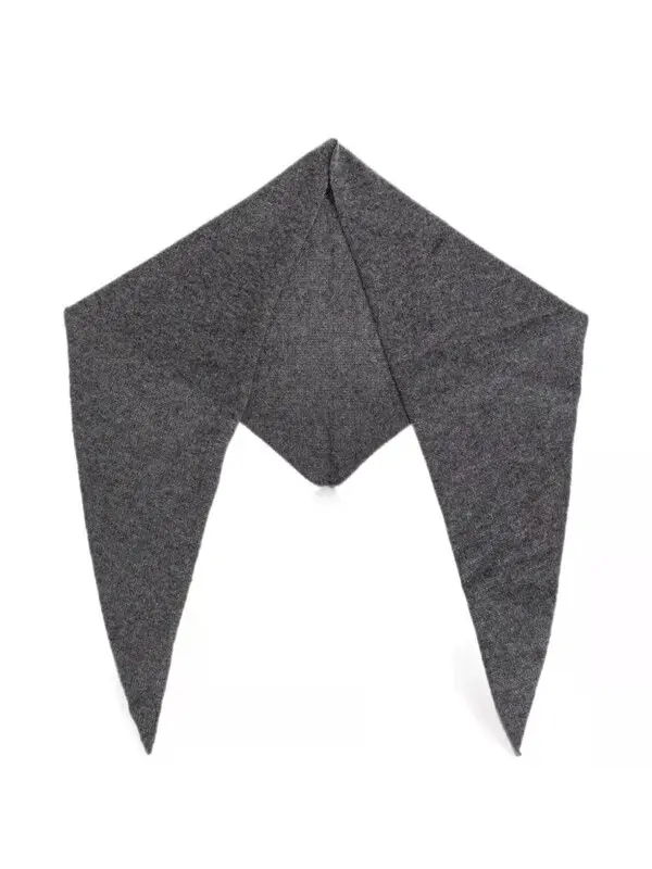 LISA YANG Florianne Mélange-effect Scarf - Grey
