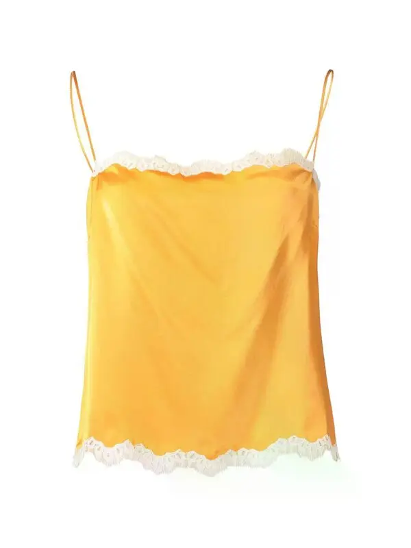 DÔEN Loure Lace-trim Top