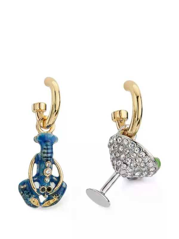 Kurt Geiger Novelty Charm Earrings - Gold