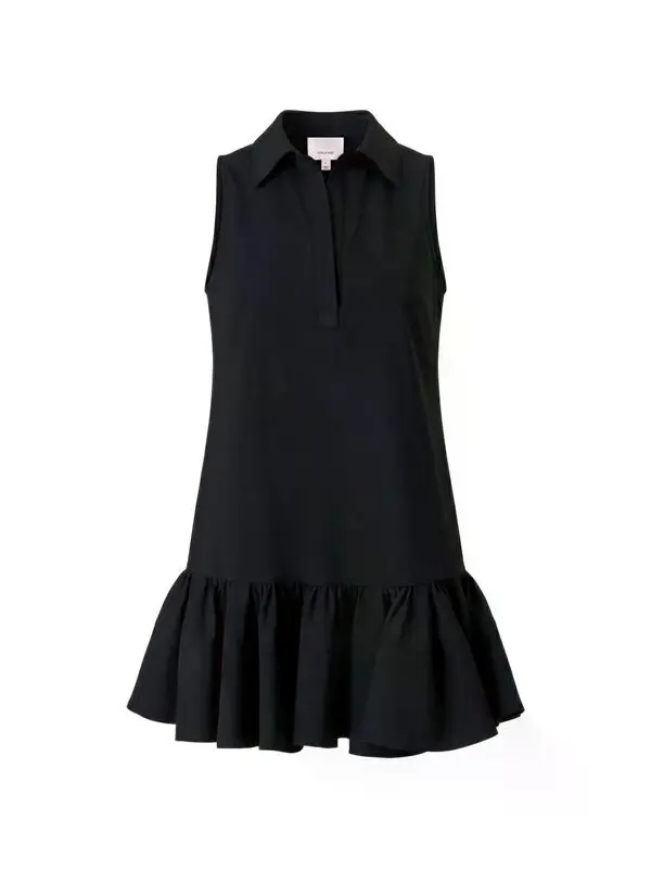 Cinq À Sept Rayne Ruffled Sleeveless Mini Dress