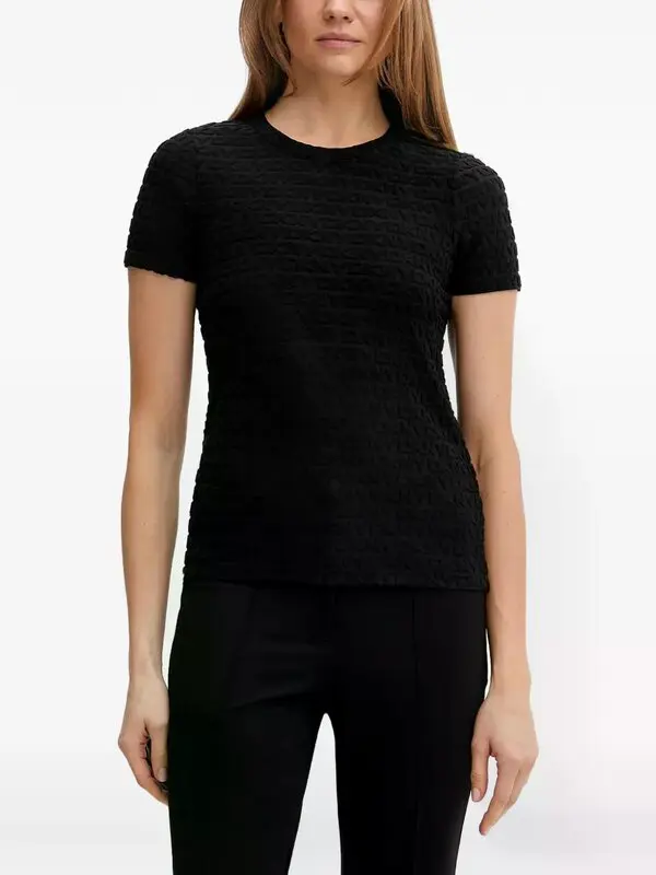 Dkny Textured Short-sleeve T-shirt