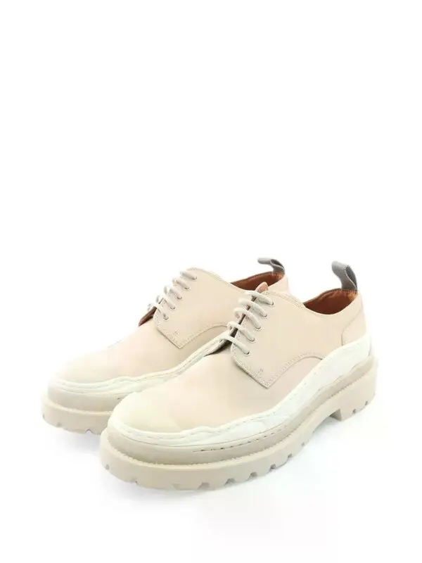 Dior 2010s Sacai Platform Derby Shoes