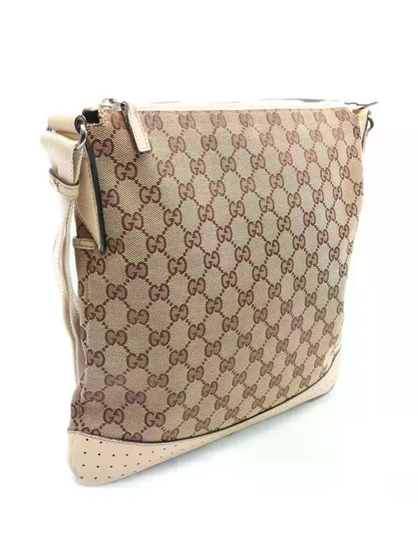 Gucci 2000s Gg Canvas Shoulder Bag