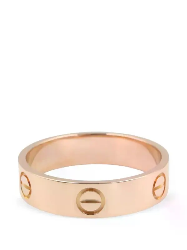 Cartier Gold Love Ring - Pink