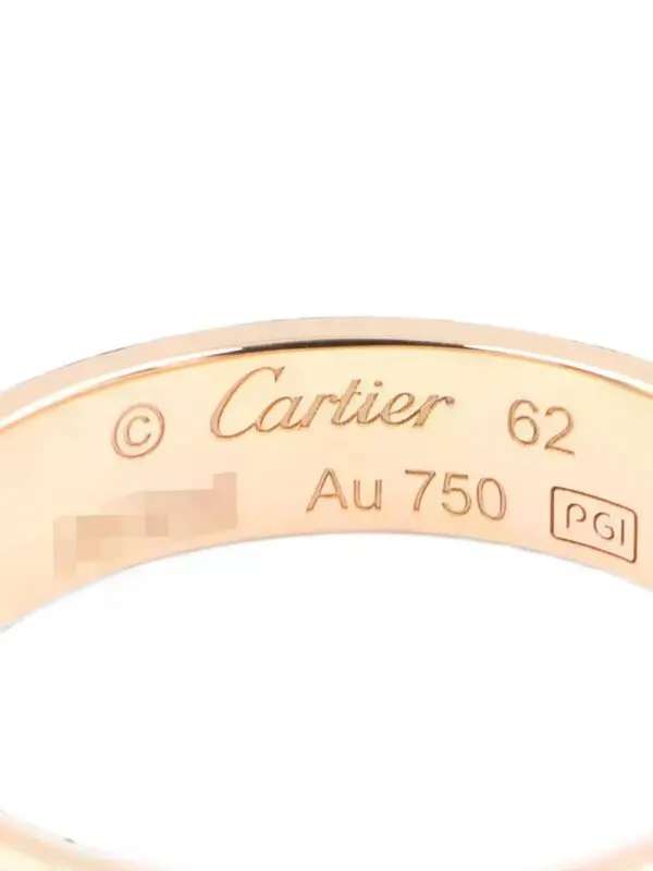 Cartier Gold Love Ring - Pink