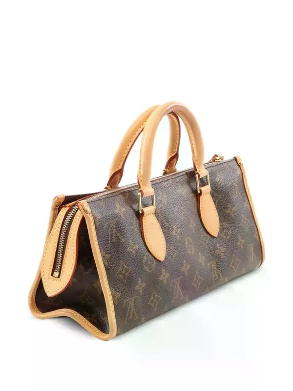 LOUIS VUITTON 2005 Popincourt Monogram Handbag - Brown