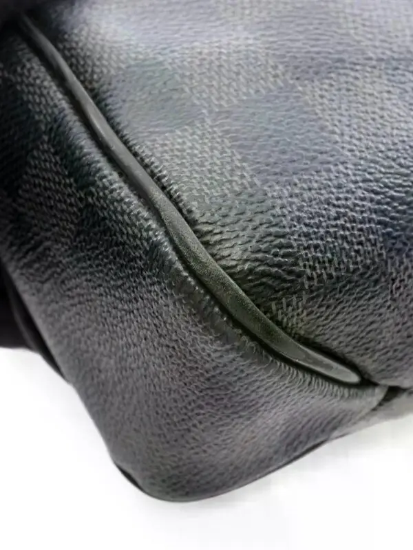 LOUIS VUITTON 2014 Damier Graphite District Pm Shoulder Bag