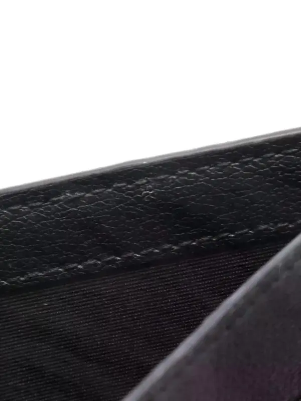 JIMMY CHOO 2010s Litzy Croc-embossed Bifold Wallet