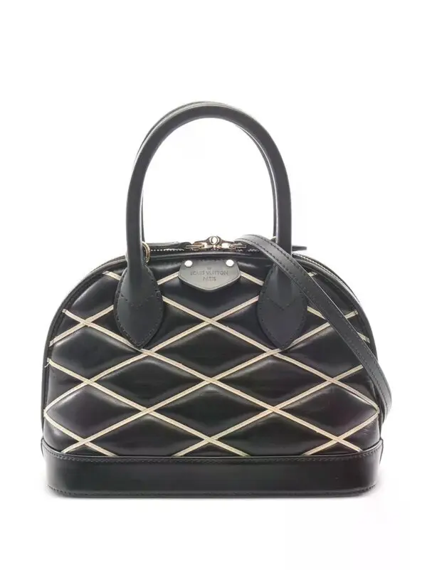 LOUIS VUITTON 2014 Alma Malletage Handbag - Black