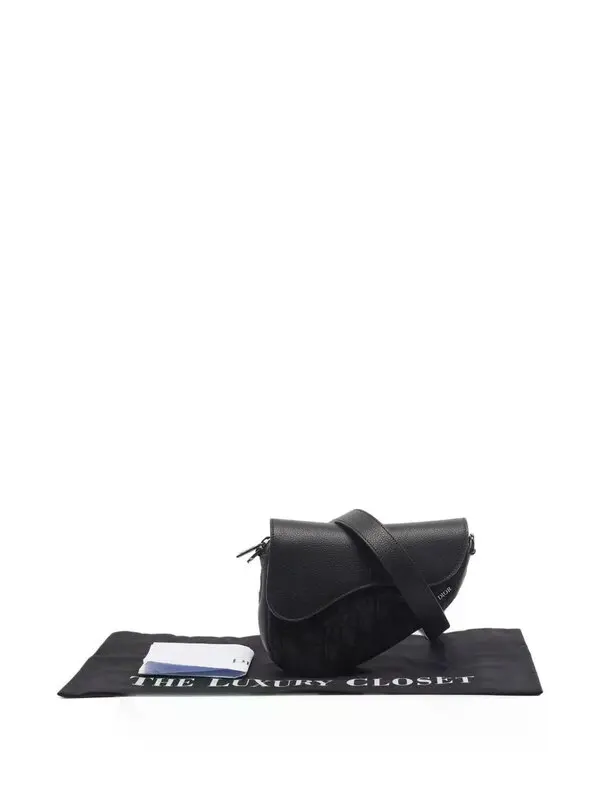 Dior 2024 Saddle Mini Bag - Black