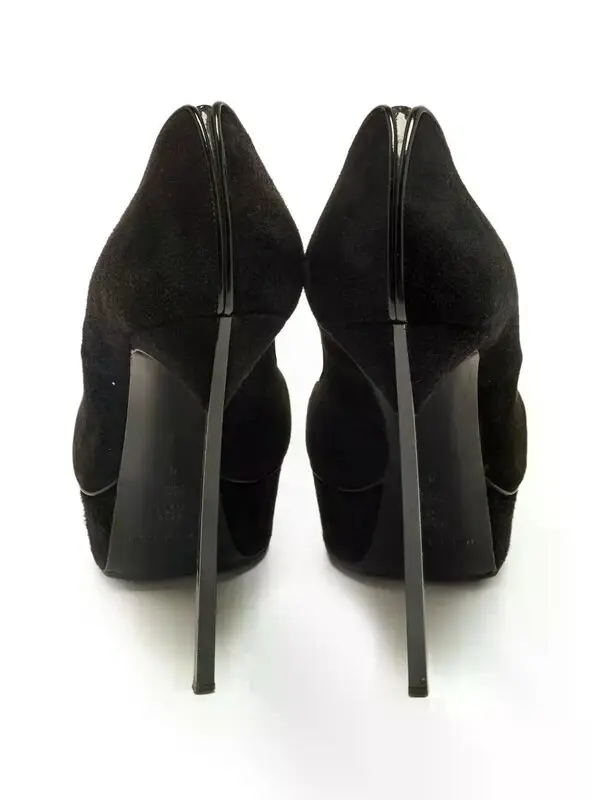 Casadei Round-toe Platform Pumps