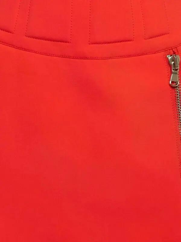 Moschino Flared Crepe Skirt
