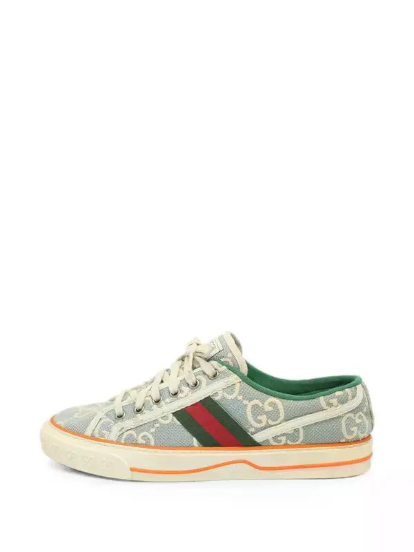 Gucci Tennis 1977 Web Stripe Sneakers