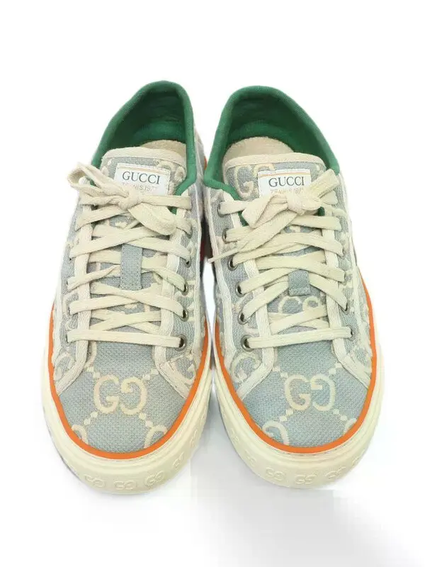 Gucci Tennis 1977 Web Stripe Sneakers
